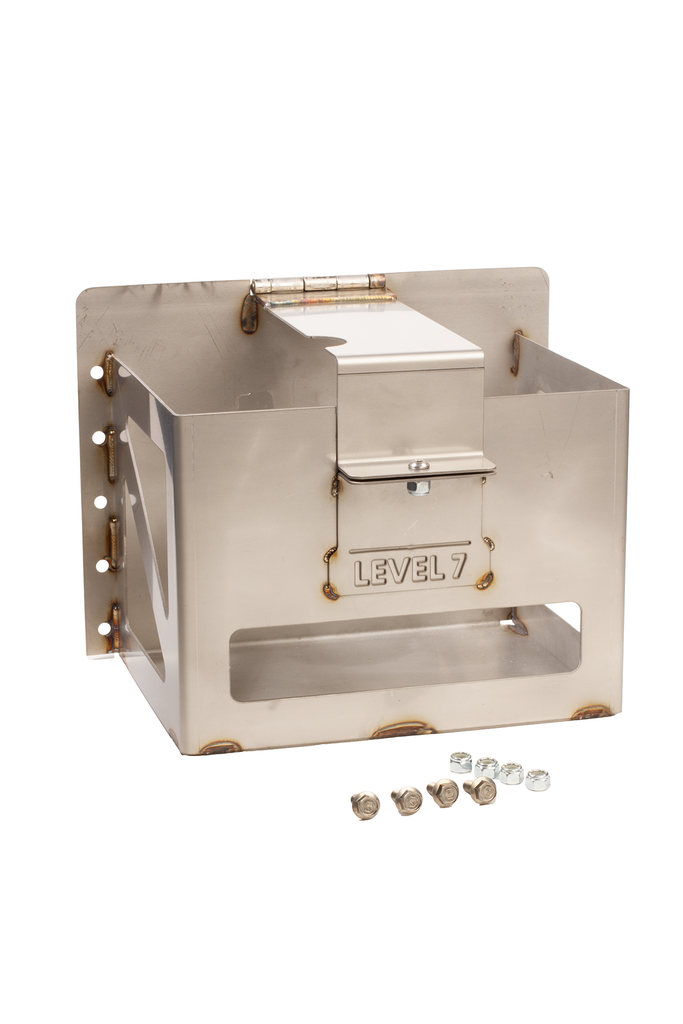 T304 Stainless Surface Mount Battery Box for Group-35 Battery – Level 7 ...