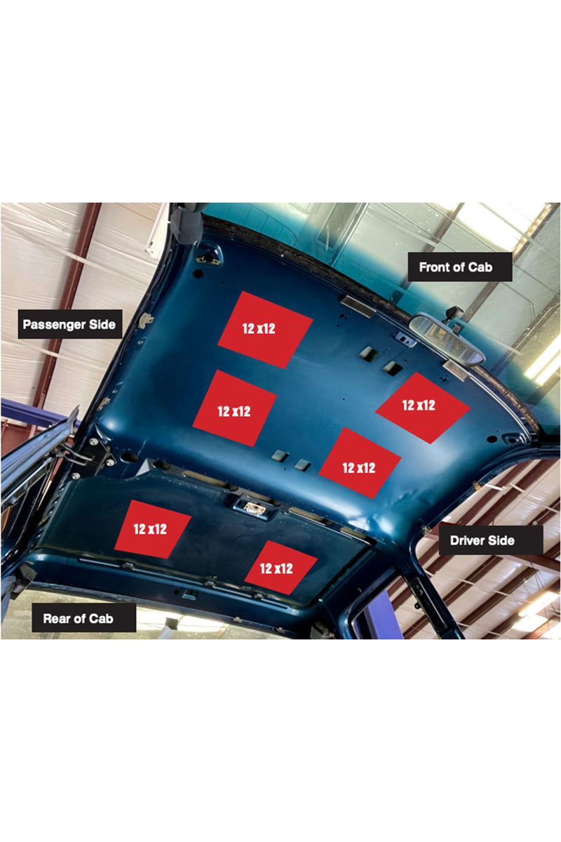 88-98 Chevy / GMC C/K Truck - Roof Damping Kit | Spirit and Speed by ...