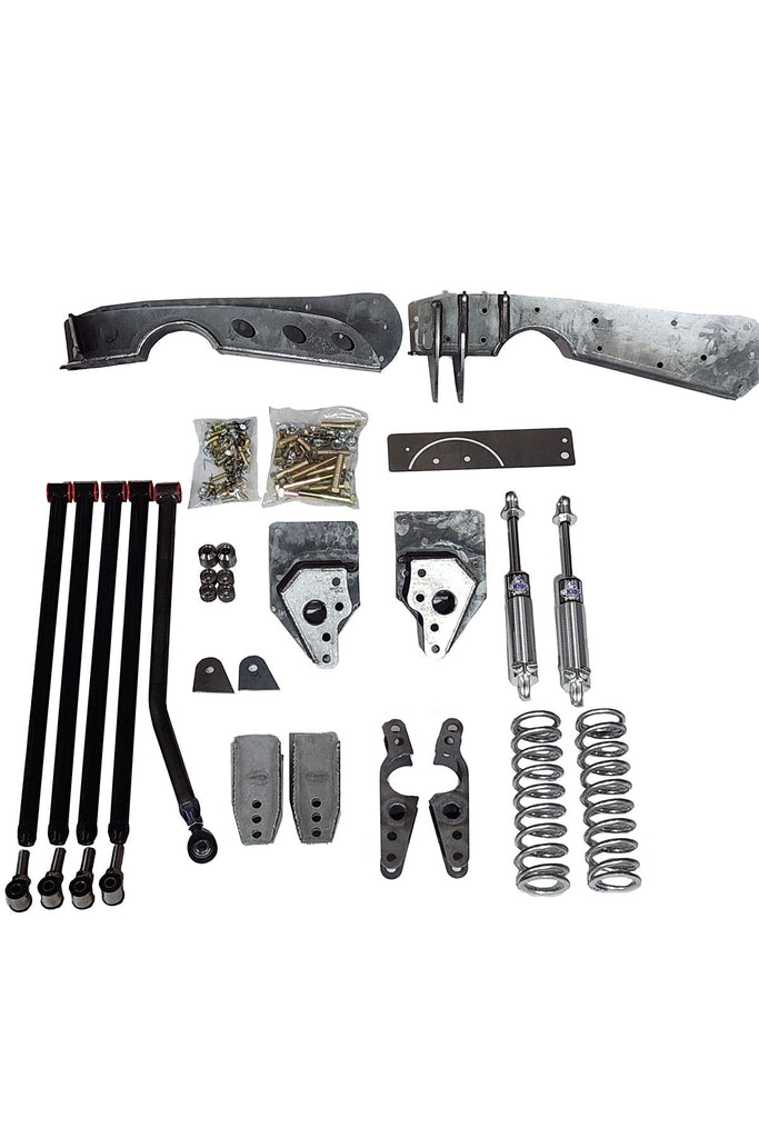 Fat Bar 4-Link Rear Suspension - 65-72 Ford F100 – Level 7 Motorsports