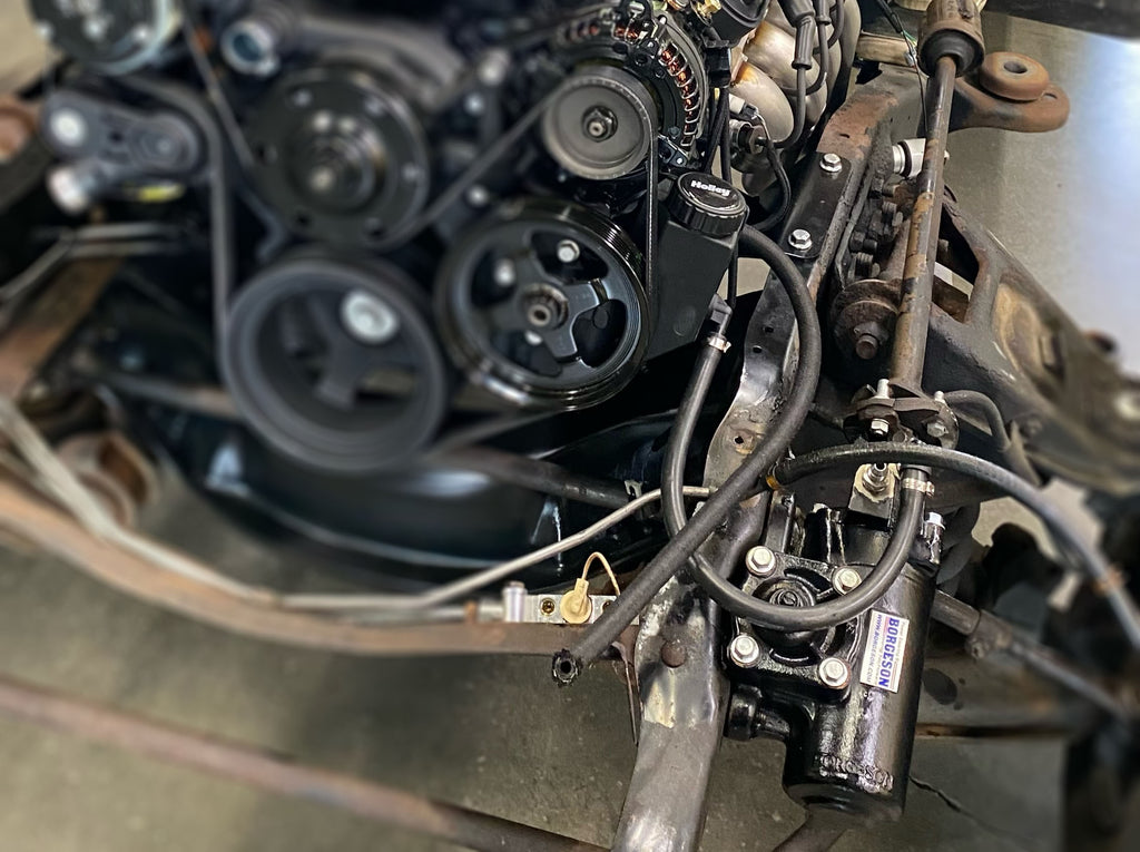 Power Steering Plumbing Kit – Level 7 Motorsports