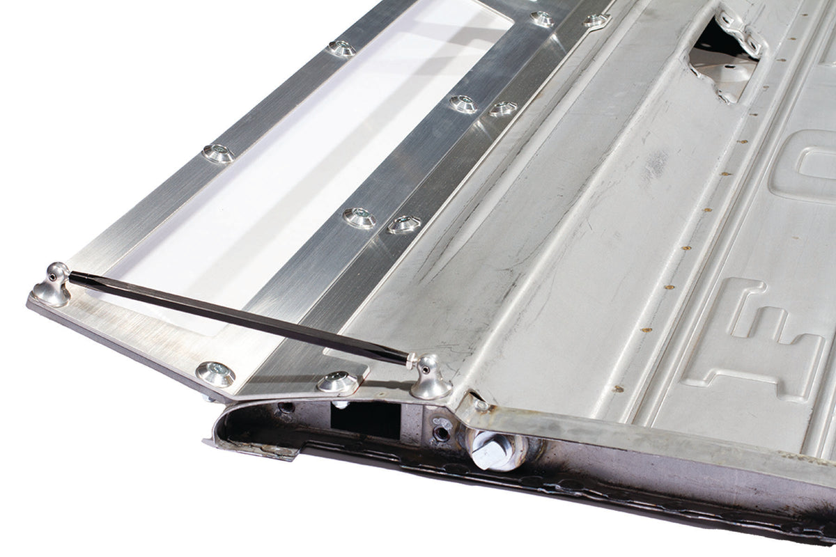 F100 Aluminum / Polycarbonate Tailgate Mounted Wing – Level 7 Motorsports