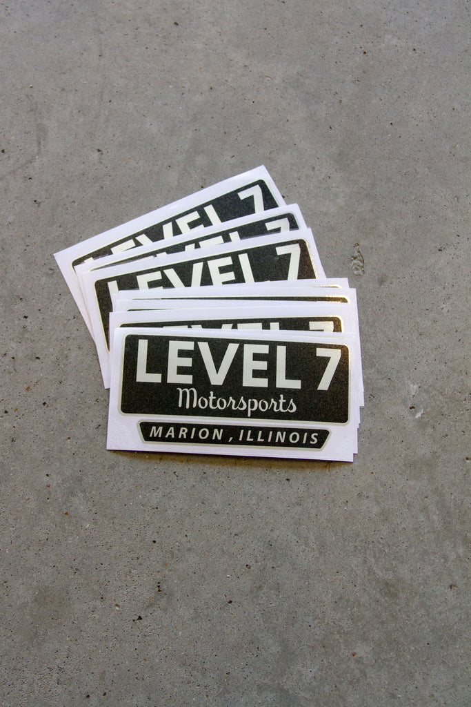 Level 7 Decal Sticker – Level 7 Motorsports
