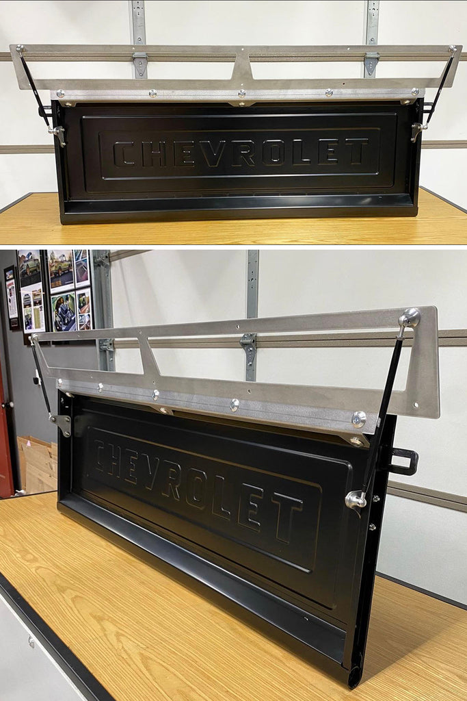 Stepside C10 Aluminum / Polycarbonate Tailgate Mounted Wing, 1954-87 ...