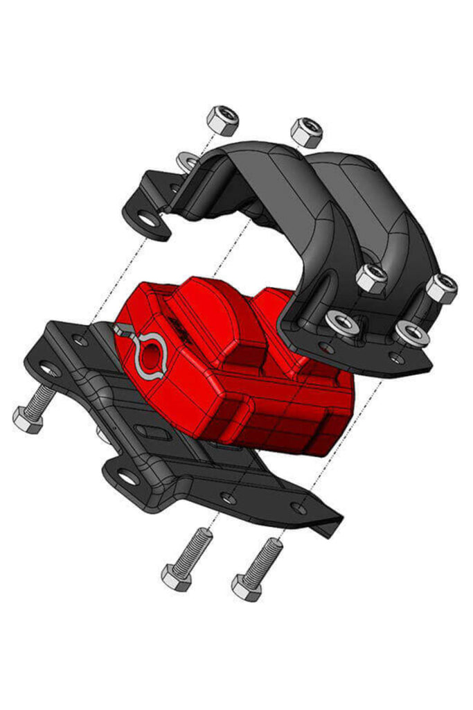 Heavy Duty Clamshell LS Engine Mount Kit – Level 7 Motorsports