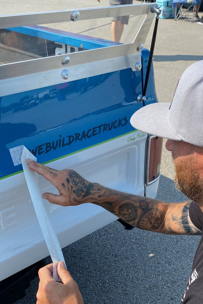 We Build Race Trucks Decal | Spirit and Speed by Level 7 Motorsports